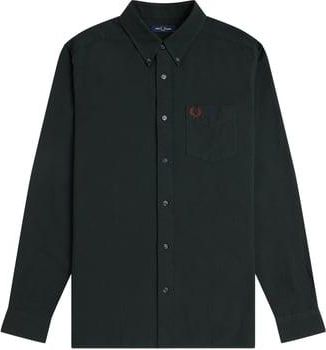 Fred Perry Chemise col am&eacute;ricain en coton