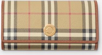 Burberry Portefeuille continental Check
