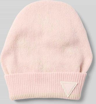 Guess Beanie mit Label-Patch Modell MARZIA