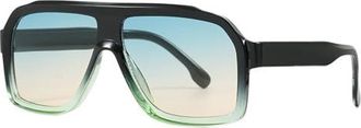Generic Lunettes De Soleil Carr&eacute;es For Hommes, For Femmes For Les D&eacute;placements Quotidiens Et La Conduite En Ext&eacute;rieur(Green)