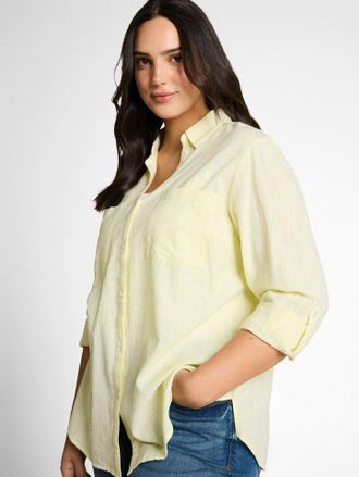 Tom Tailor Shirtbluse TTP Blouse mit aufgesetzten Brusttaschen