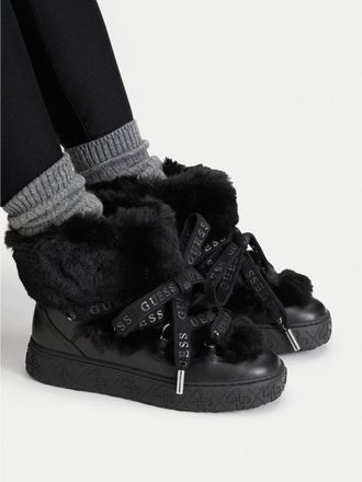 Guess Schneeschuhe Guess FLFUEK FUR10 Schwarz