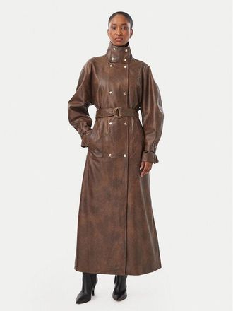 Bardot Bardot Tenchcoat Milana 60685JB Dunkelbraun Regular Fit