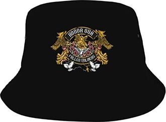 Generic Mode Chapeau de Soleil Les Anges saluent nos Soldats tombés au Combat Chapeaux de Soleil de Plage Doux Bobs Femme pour Golf Hommes Filles