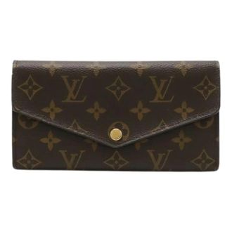 Louis Vuitton Pre-owned Long wallet (bi-fold) - - Pre-owned - Damen - Braun - ONE SIZE