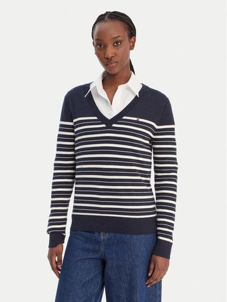 Tommy Hilfiger Pullover WW0WW40098 Dunkelblau Regular Fit