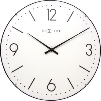 NeXtime große Wanduhr BASIC DOME, lautlos, rund, ø 35,6 cm