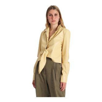 Erika Cavallini Semi Couture Hemden - - Blouses & Shirts - Damen - Gelb - XL