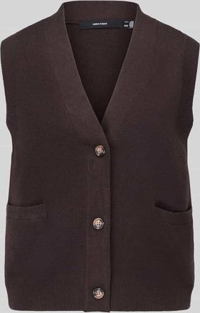 Vero Moda Strickweste mit V-Ausschnitt