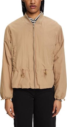 Esprit Damen 023EO1G323 Jacke, 250/KHAKI BEIGE, M