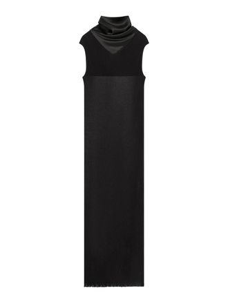 Lanvin Knielanges Kleid - Schwarz