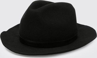 Emporio Armani Panamahut aus Wolle von mit breiter Krempe