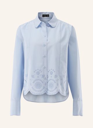 van Laack Van Laack Bluse Modern Fit blau
