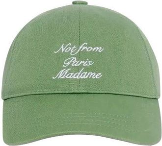 Dr&ocirc;le de Monsieur unisex, Accessoires, Vert, Taille: ONE Size Slogan Calligraphy Cap