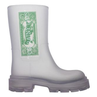 Off-white Transparente PVC Stiefeletten - - Shoes - Herren - Grau - 40 EU
