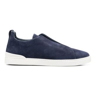 Ermenegildo Zegna Herren, Schuhe, Blau, 43 1/2 EUGr&ouml;&szlig;e