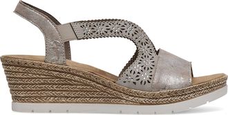 Rieker Sandalen Rieker 61916-91 Silberfarben