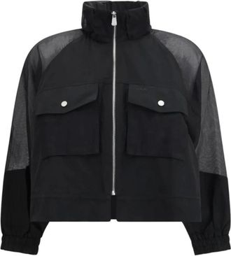 Pinko Pinko, Femme, Vestes, Noir, Taille: 38 FR Giubbino tasconi