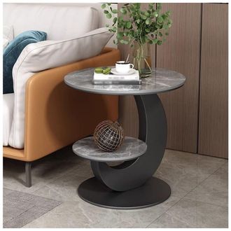 Generic Coffee Table,Corner Table with Storage Shelf, Accent Tables Living Room, Bedroom Side Table, Bedroom Couch for Small Rooms End Table