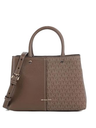 Michael Kors sac cabas à motif monogrammé - Marron