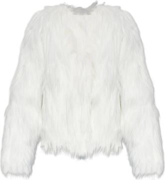 Stand Studio Stand Studio, Femme, Vestes, Blanc, Taille: 40 FR Eilish Faux Fur Jacket