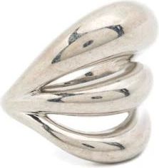 Panconesi unisex, Accessoires, Gris, Taille: M Triptych Blow Up Ring