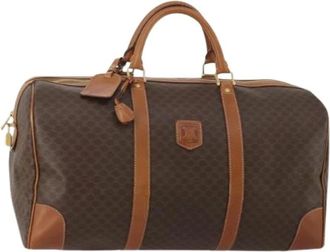 Celine Sac Boston Vintage Pre-owned - Femme - Pre-owned - Brun - Taille: ONE Size