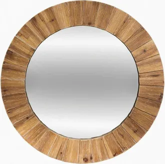 Atmosphera Atmosphera - Miroir Pamela en bois D83cm cr&eacute;ateur dint&eacute;rieur