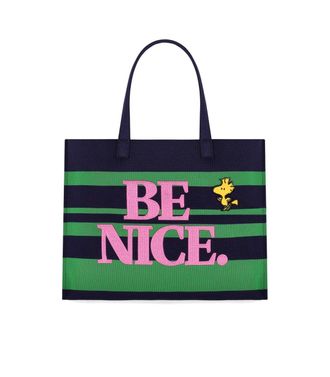 Essentiel SAC CABAS JOBBA BLEU ET VERT ESSENTIEL ANTWERP
