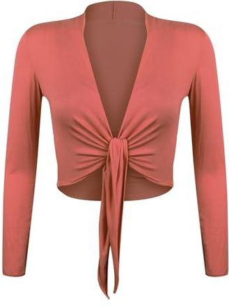 Glamexx24 Boléro Femme, Cardigan Manches Longues Veste Chic et Élégante Top Boléro Haussement Adapté aux Voyages et À La Vie Quotidienne