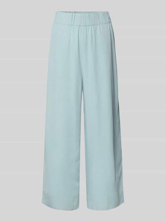 Marc O'Polo Denim Wide Leg Stoffhose mit verk&uuml;rztem Schnitt