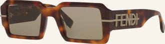 Fendi Sonnenbrille fn000696 braun