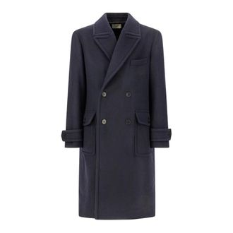 Pence 1979 Zweireihiger Mantel - - Coats - Herren - Blau - M