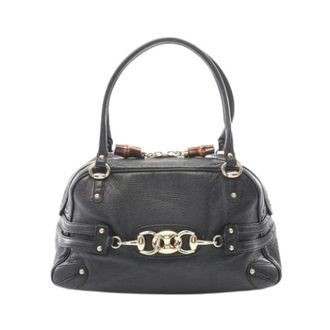 Gucci Sac &agrave; main vintage doccasion - Femme - Pre-owned - Noir - Taille: ONE Size