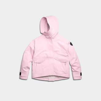 Canada Goose Tofino Regenjacke mit Black Disc (Weiblich, Bloom Pink, XS)