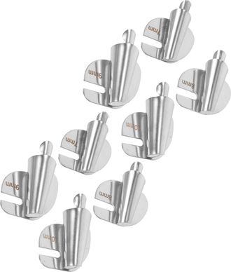 Holibanna 8 St&uuml;ck Teiliges Gebogener N&auml;hfu&szlig; f&uuml;r Glatte S&auml;ume Langlebig f&uuml;r Industrielle und Heimn&auml;hmaschinen Einfache Montage f&uuml;r Effizientes S&auml;umen