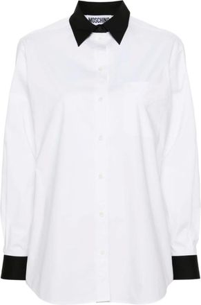Moschino Femme, Blouses et Chemises, Blanc, Taille: 36 FR Chemises