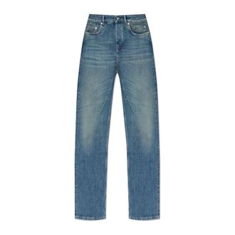 Rick Owens Homme, Jeans, Bleu, Taille: W30 Jeans Jambe Droite
