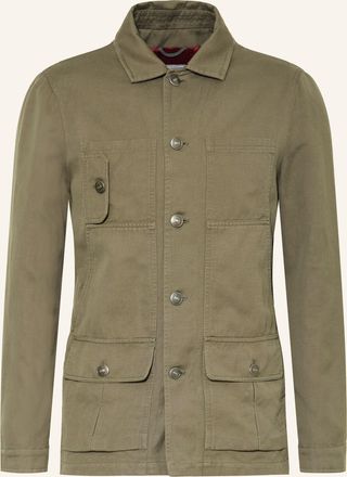 Brunello Cucinelli Brunello Cucinelli Jacke Mit Leinen gruen