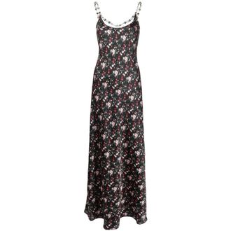 Paco Rabanne Tanktop-Kleid mit Ketten-Maxikleid - - Dresses - Damen - Schwarzk - L