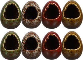 BESPORTBLE TOYANDONA 8 St&uuml;ck Teiliges Japanisches Keramik vasen dekor mit Dry Ice Cups f&uuml;r Sushi Sashimi Teller Farbige Kleine Blumenvasen f&uuml;r Restaurant Hochzei