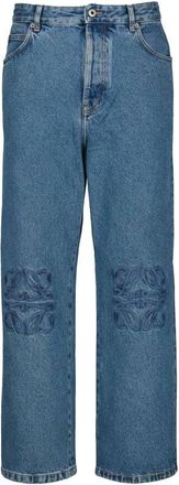 Loewe Herren Jeans ANAGRAM BAGGY Relaxed Fit
