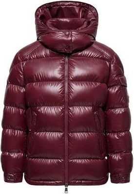 Moncler Doudoune droite &agrave; capuche
