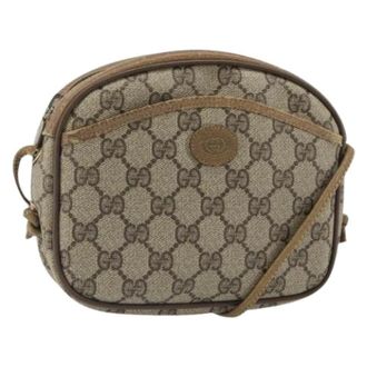Gucci Sac bandouli&egrave;re en plastique Pre-owned - Femme - Pre-owned - Beige - Taille: ONE Size