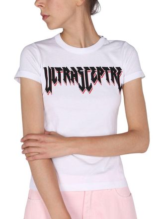 Raf Simons Logo Print T-Shirt - White