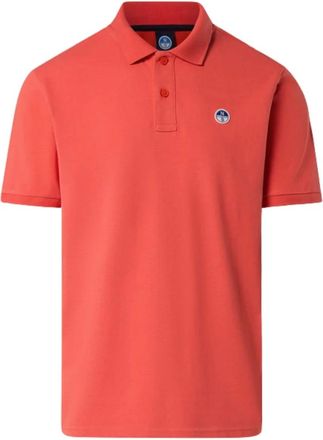 North Sails Homme, Tops, Orange, Taille: M Polo avec Logo