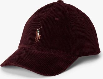 Polo Ralph Lauren Casquette en velours c&ocirc;tel&eacute;
