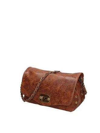 Gave Lux Sac à bandoulière pour femme en cuir véritable Made in Italy 25x15x11 cm GLX228104323FBG, cuir, Taille unique