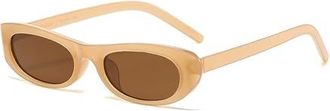 Generic Lunettes De Soleil Dext&eacute;rieur &Agrave; Petite Monture For Hommes Et Femmes, For Les Vacances, D&eacute;placements, Le Sport(Brown)