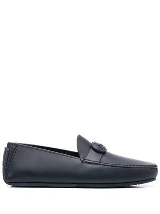 Ferragamo mocassins Palinuro &agrave; design &agrave; enfiler - Bleu